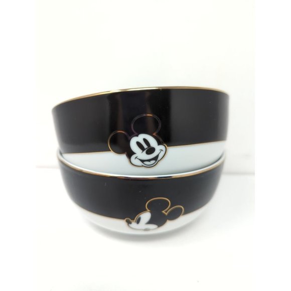 Zrike Brands by Disney | Dining | Set Of 2 Disney Ceramic Mickey Mouse ...